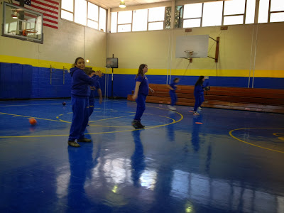 Our Lady of Peace School: Gym Class.....