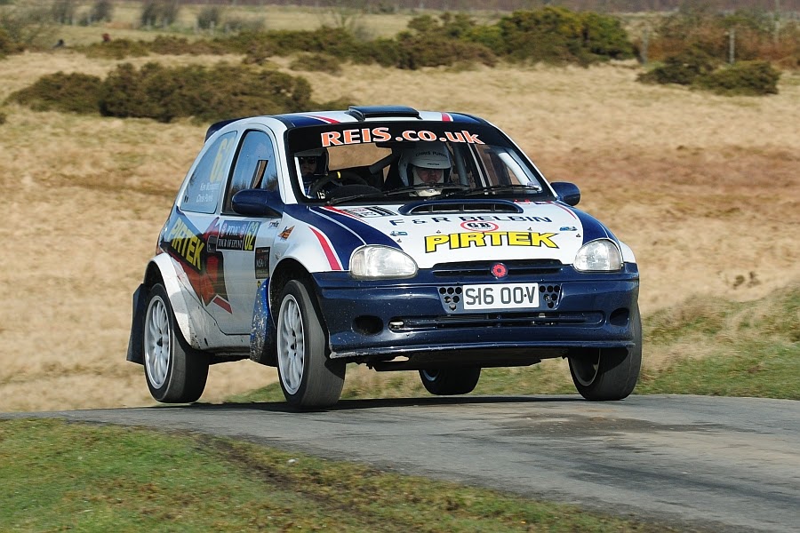 Overdrive: Kev Monaghan suffers wheely big problem