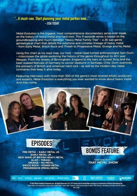 Metal Evolution: série é lançada em DVD