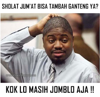 8 Gambar Meme Lucu Sindiran Sholat Jum'at - Area Ketawa