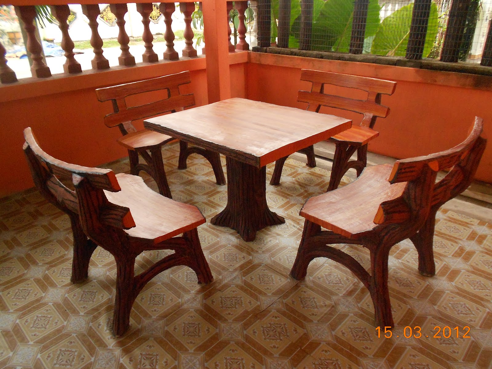 Rahmat Alam: Kerusi Taman Simen Fero