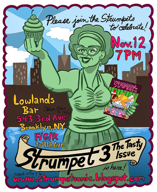 The Strumpet - A Transatlantic Flight of Comix Fancy: Strumpet Launch ...