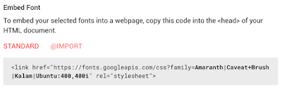 How to use custom fonts in blogger ~ Sublimeholic: My Wander Bubble
