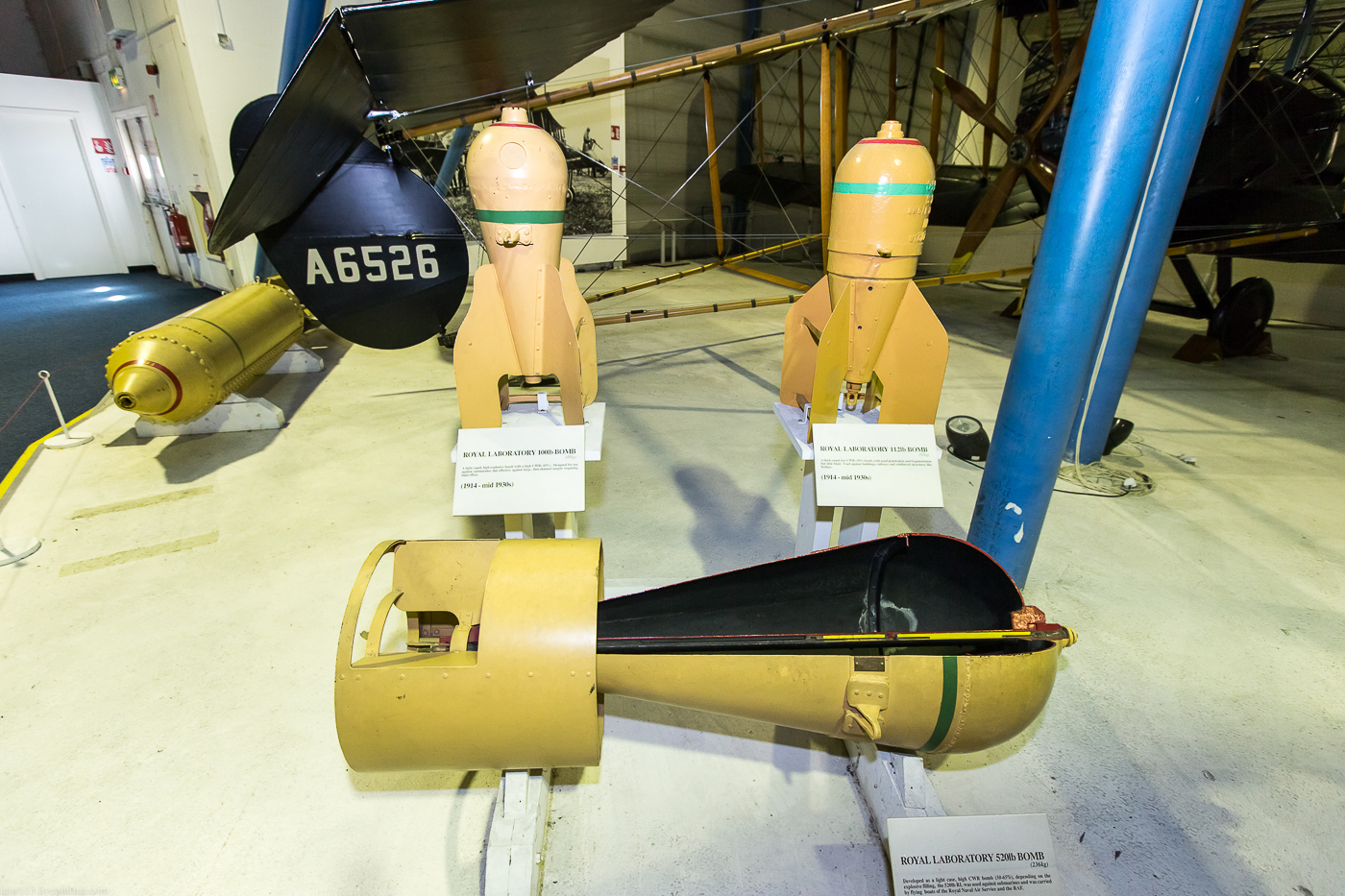 истории Истории : Музей РАФ: самолет с толкающим винтом Royal Aircraft ...