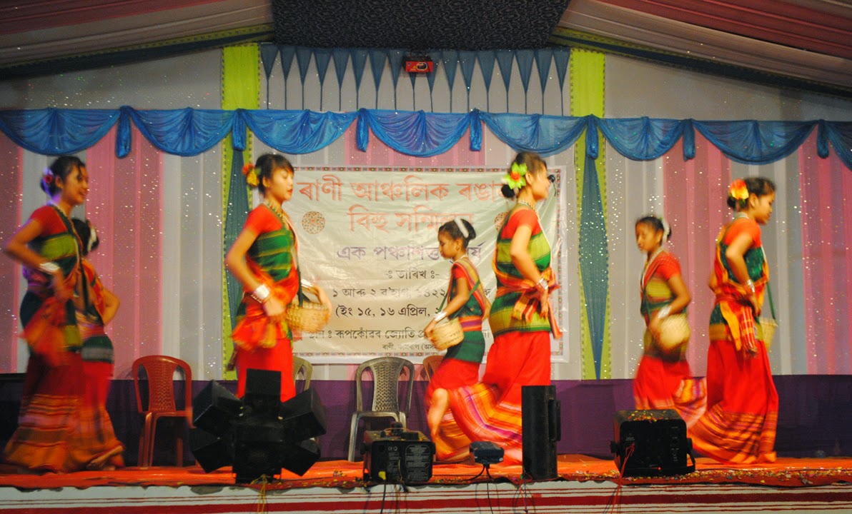 A TRADITIONA RABHA DANCE PERFORMING AT RANI ASSAM. FOTO: EPS - EASTERN ...