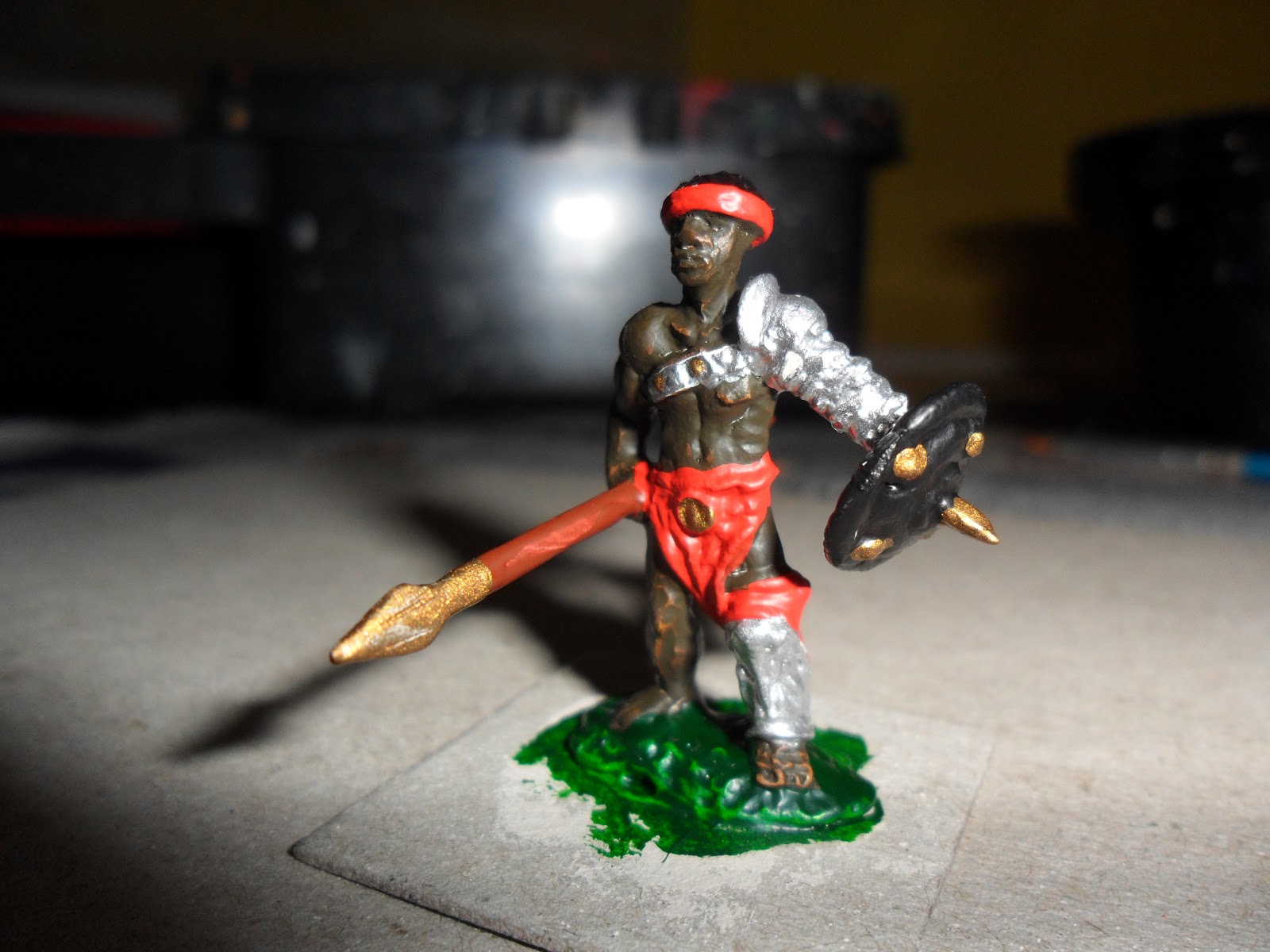 Westerhope Wargame Group: Gladiators from Warrior Miniatures.