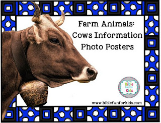 God Makes the Farm Animals: Cows | Bible Fun For Kids