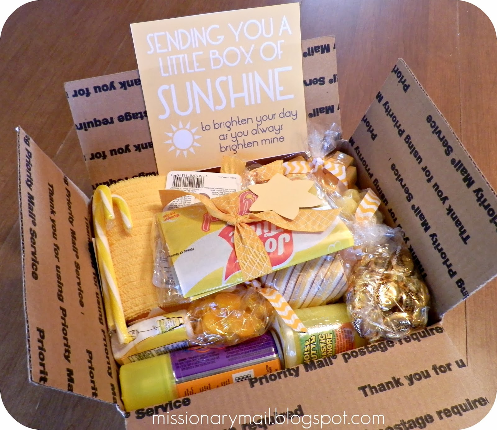 Missionary Mail: Another Box of Sun