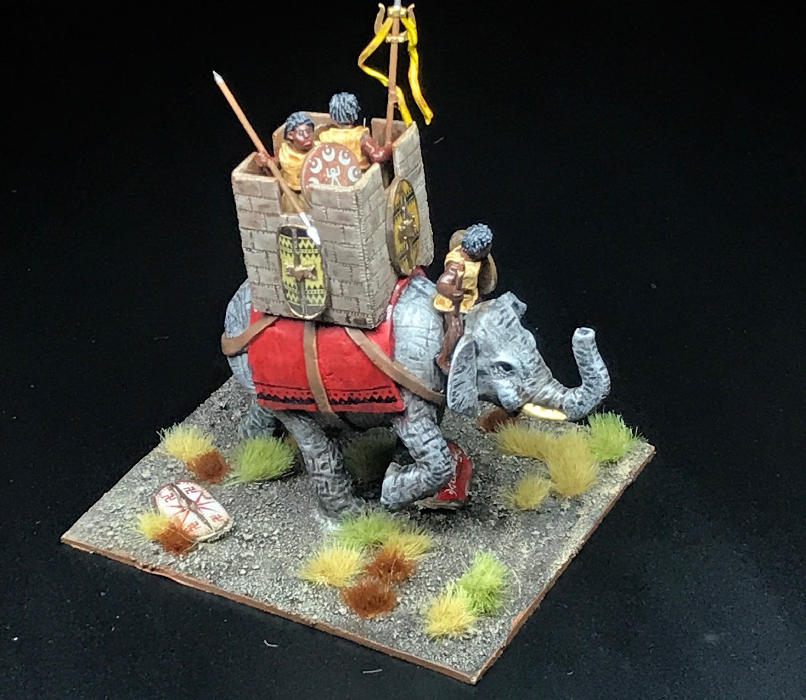 CZASOWSTRZYMYWANIE: Unarmoured Samnites, Numidian Elephant, Hannibal