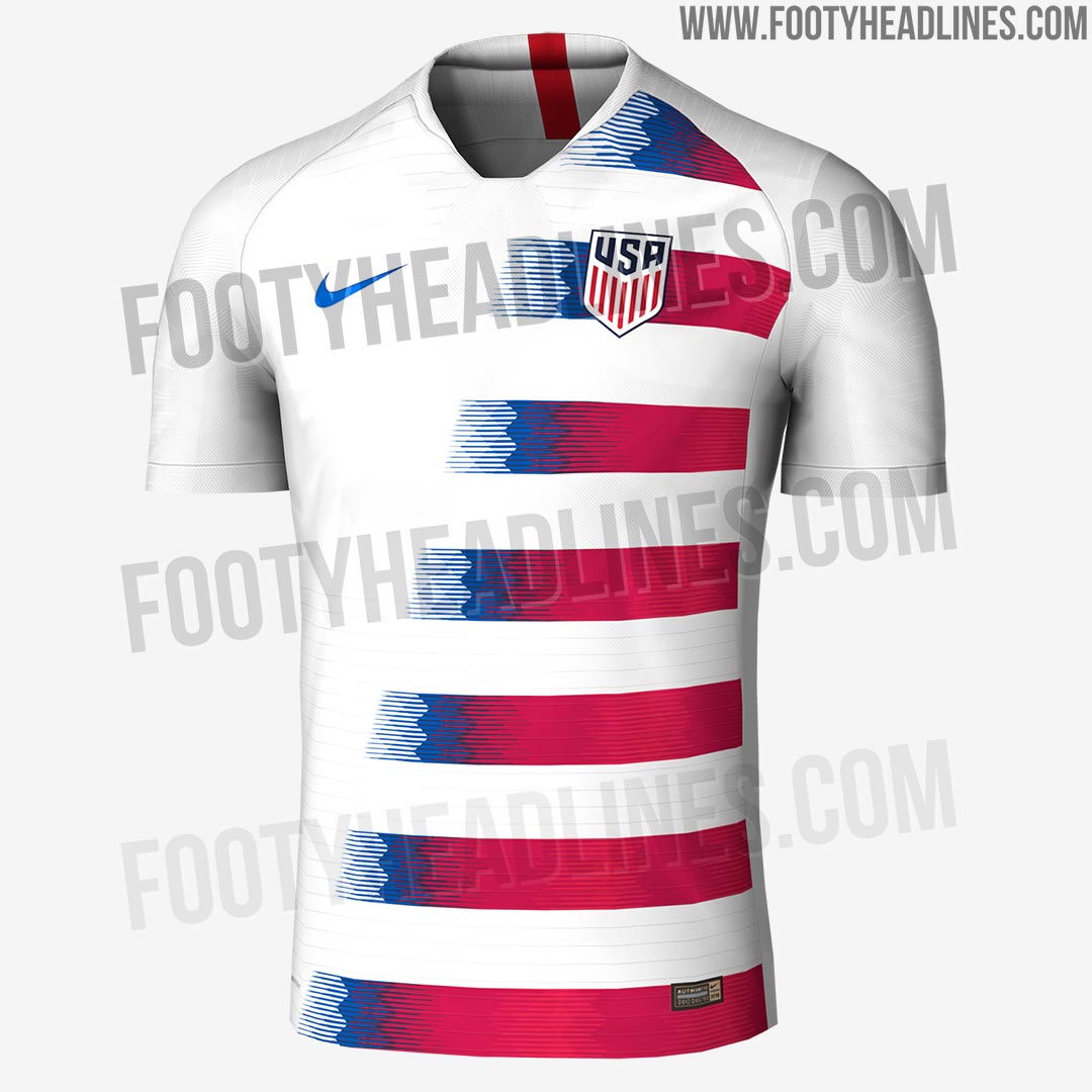 Nike USA 2018 Home Kit Leaked - Footy Headlines