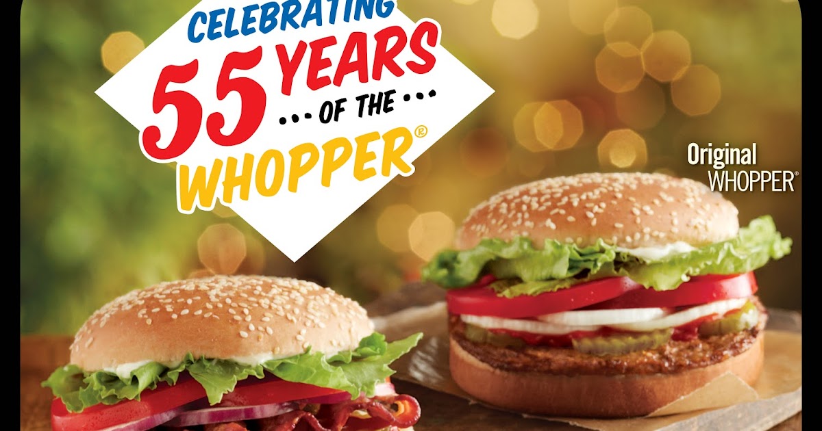 More 4 Mom: 55 cent WHOPPERS at Burger King