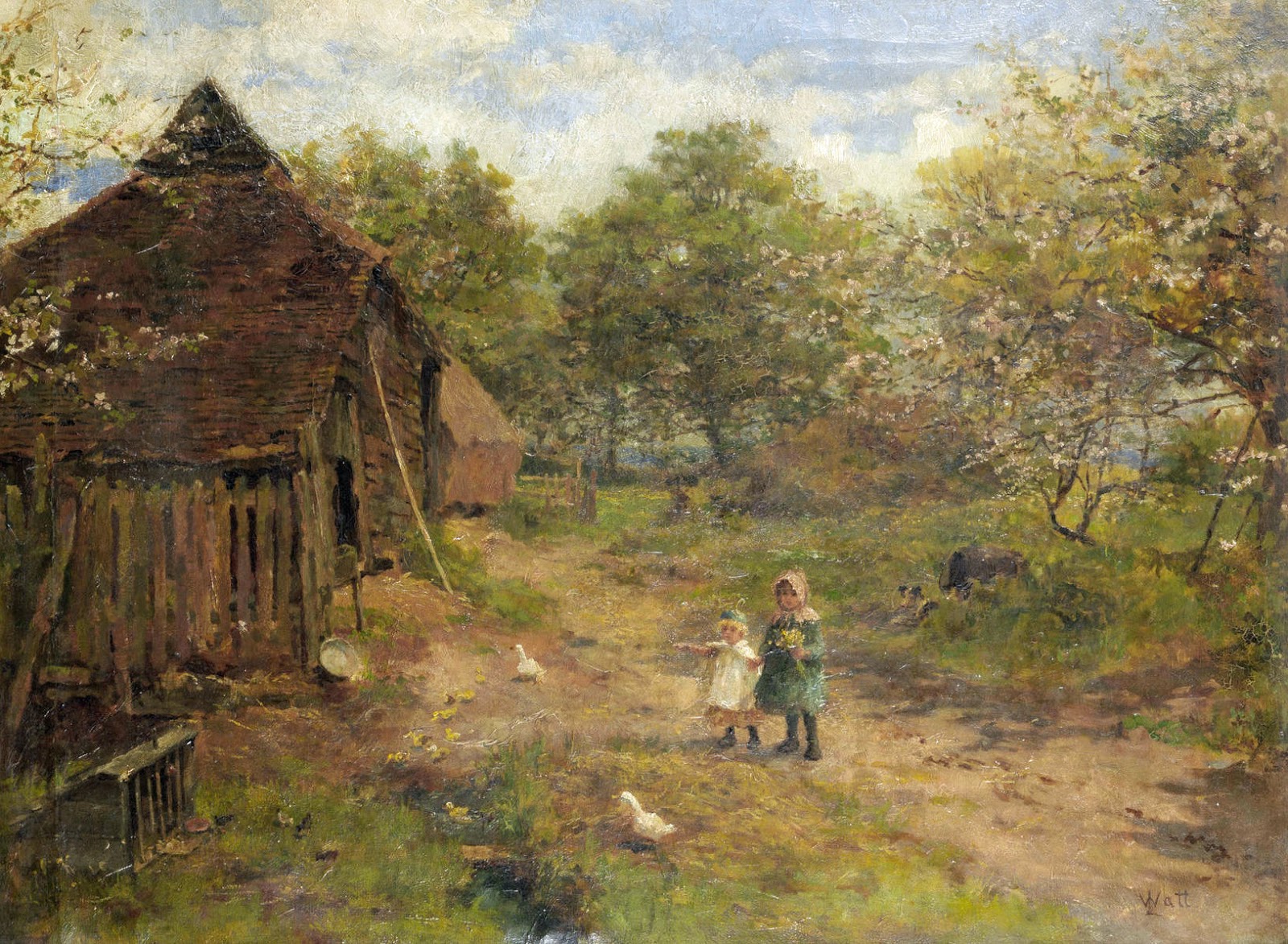 Victorian British Painting: Linnie Watt