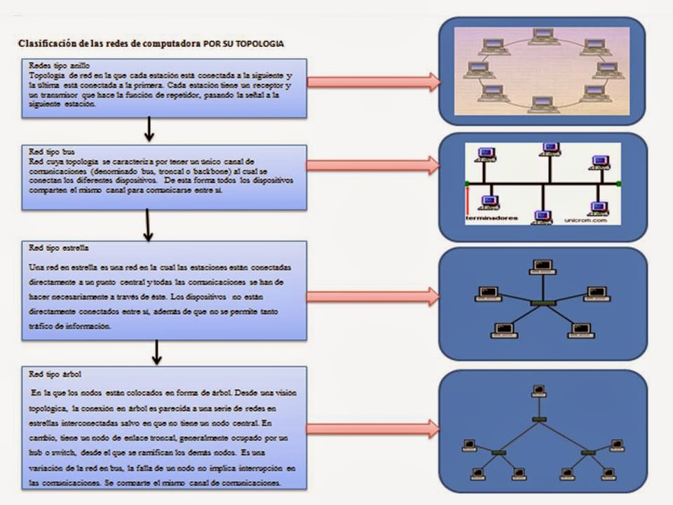 Portafolio Protocolos De Red: Mapa Conceptual y Clasificasion y Topologias