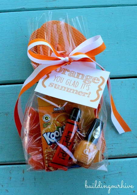 "Orange" you glad it's SUMMER! gift tags