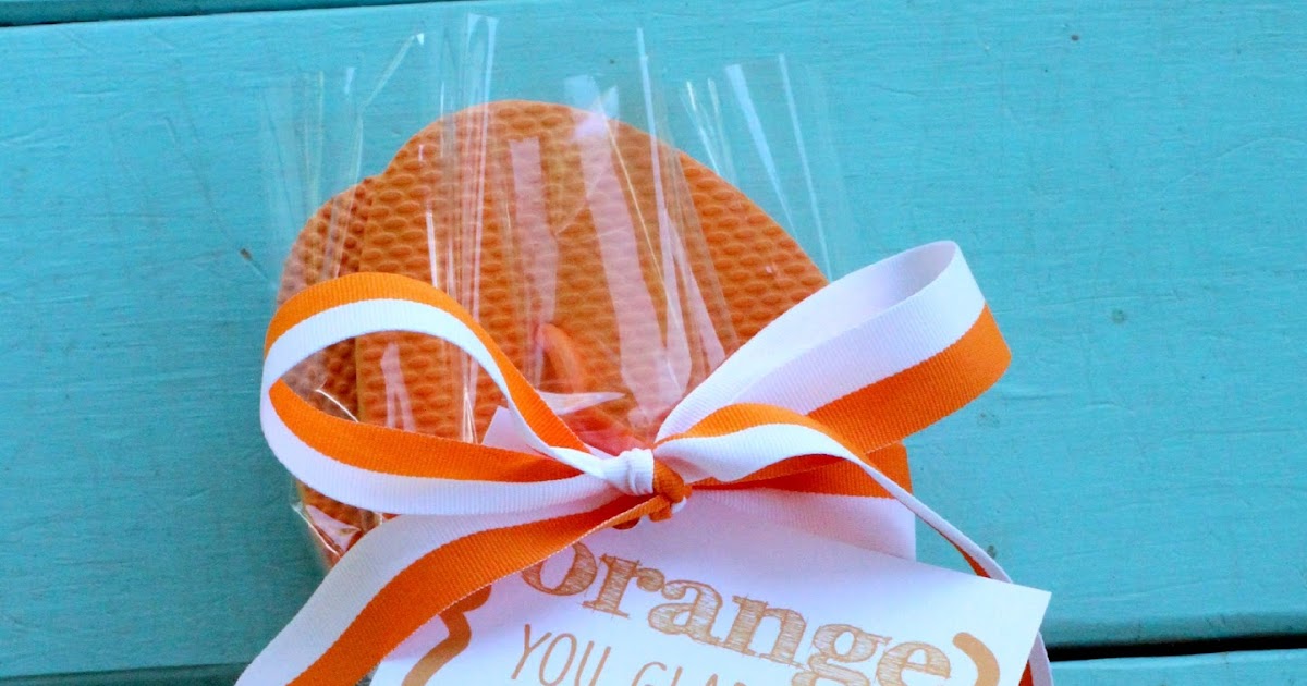 "Orange" you glad it's SUMMER! gift tags