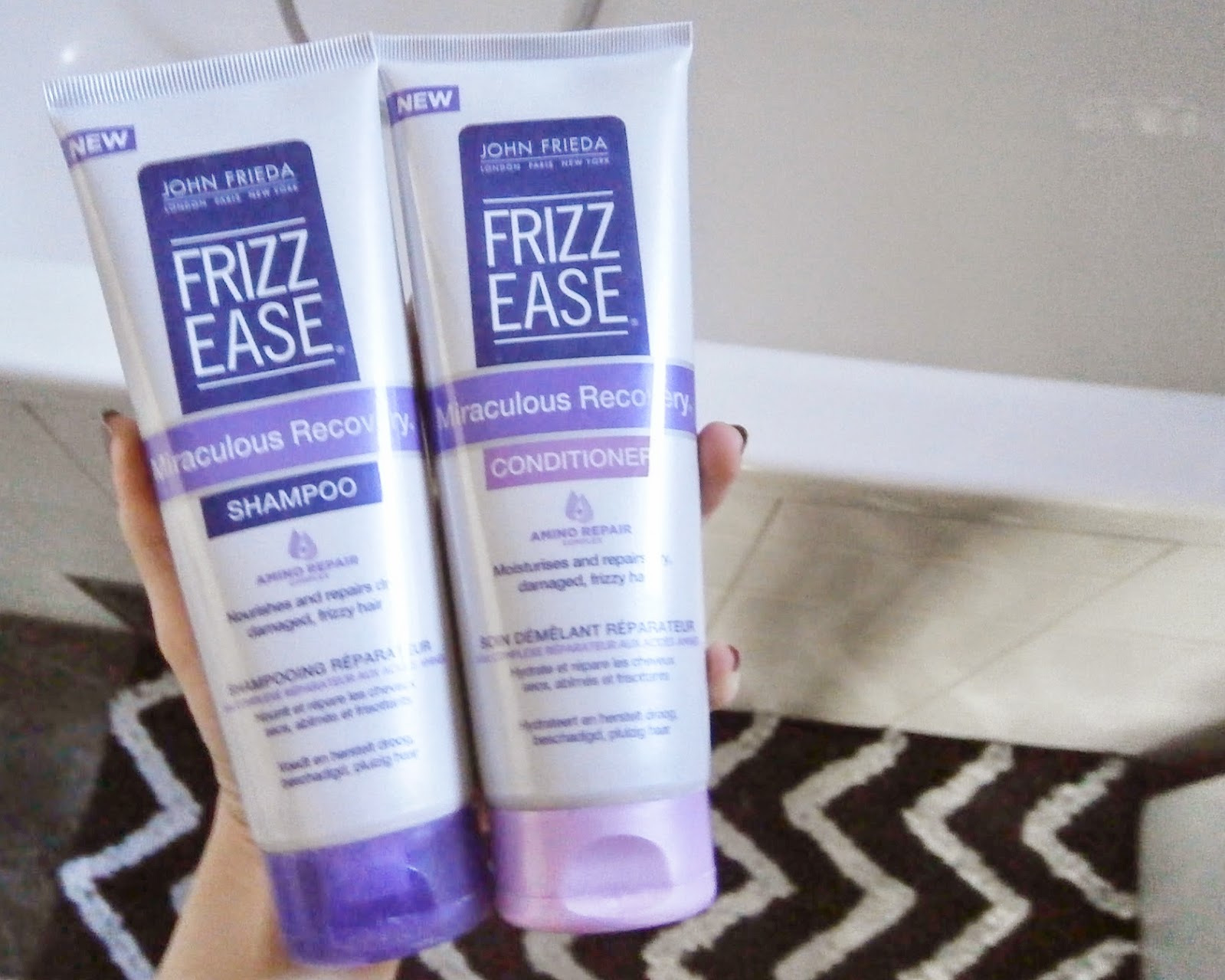 Two step frizzy hair solution | BEAUTY FINE PRINT