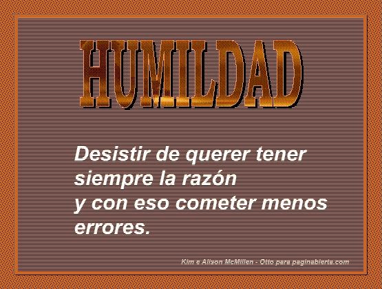 Dibujo del valor humildad - Imagui