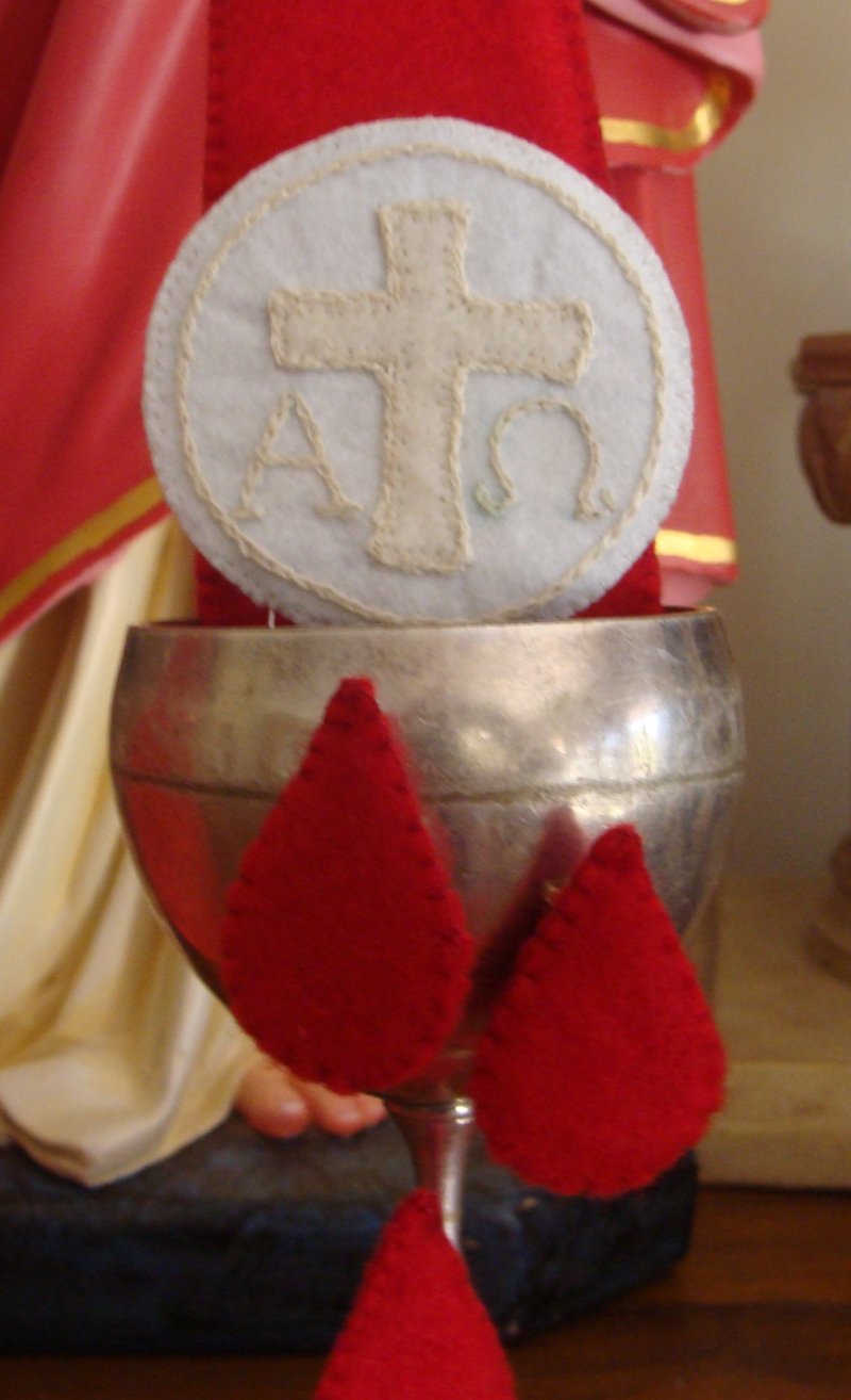 Under Her Starry Mantle: Precious Blood Craft in Felt