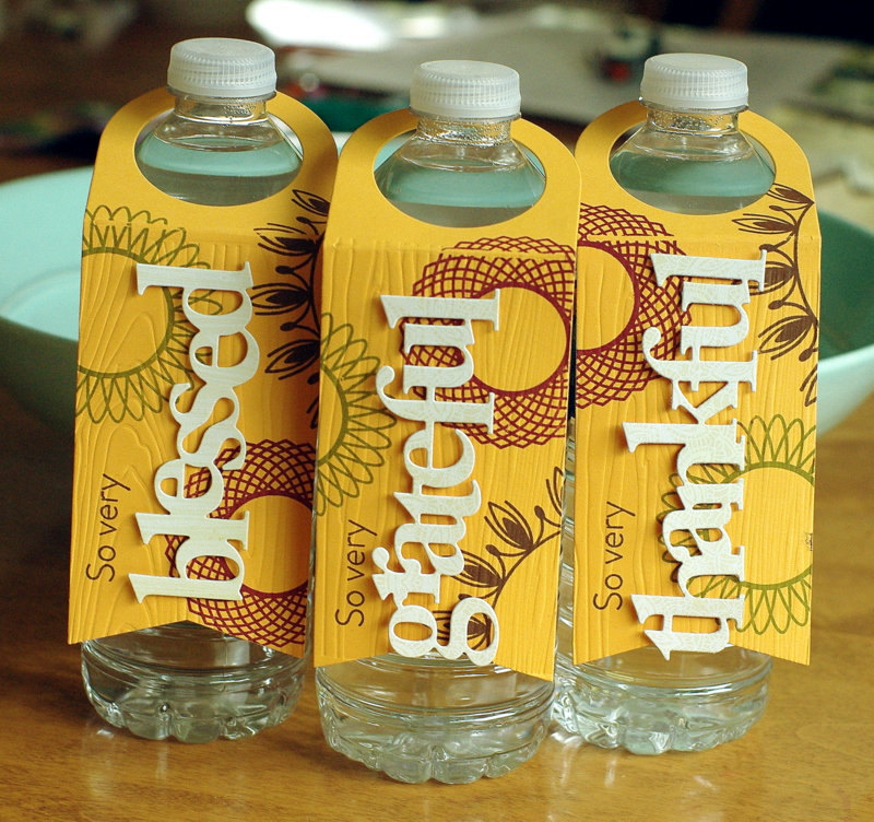 TO THE FULL: A few more water bottle tags...