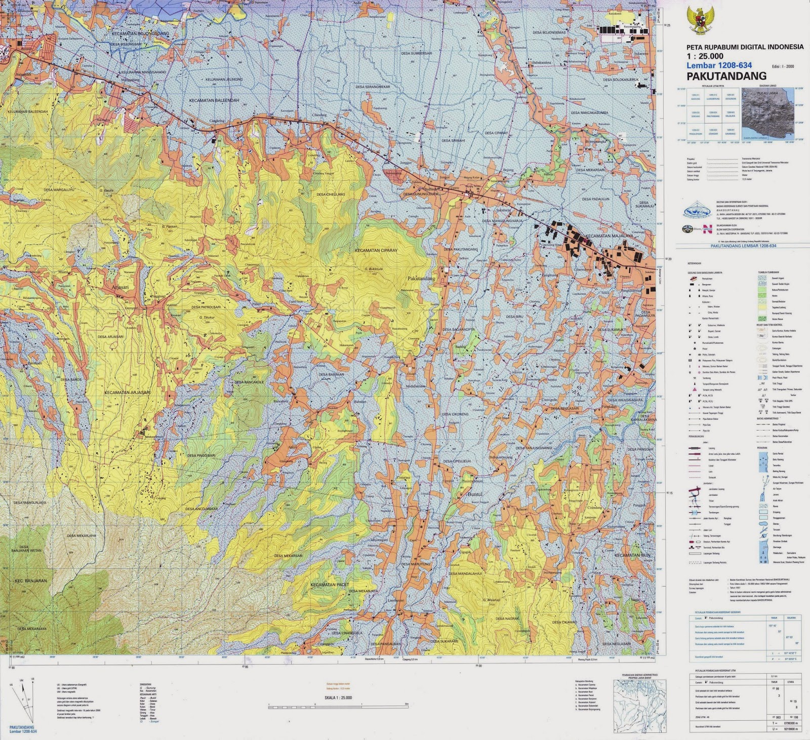 Peta RBI ~ Belajar Bumi
