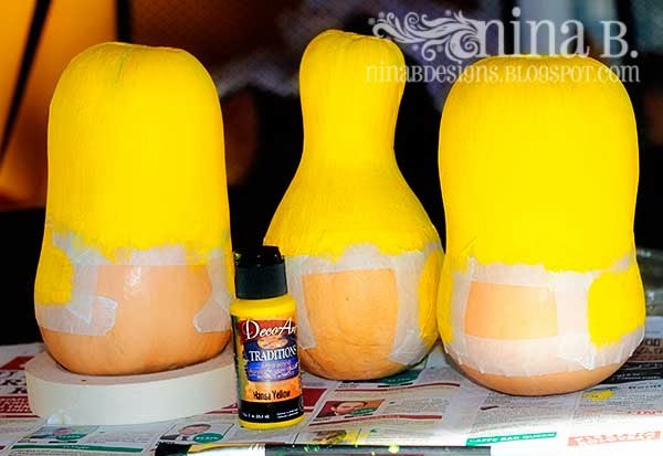 Crafting in Croatia: Butternut Squash Minions Tutorial