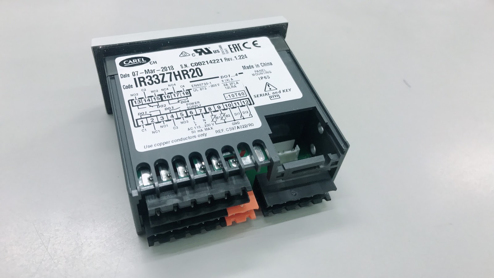 CAREL IR33 泛用型四段溫度控制器－益成自動控制-痞客邦｜痞客邦