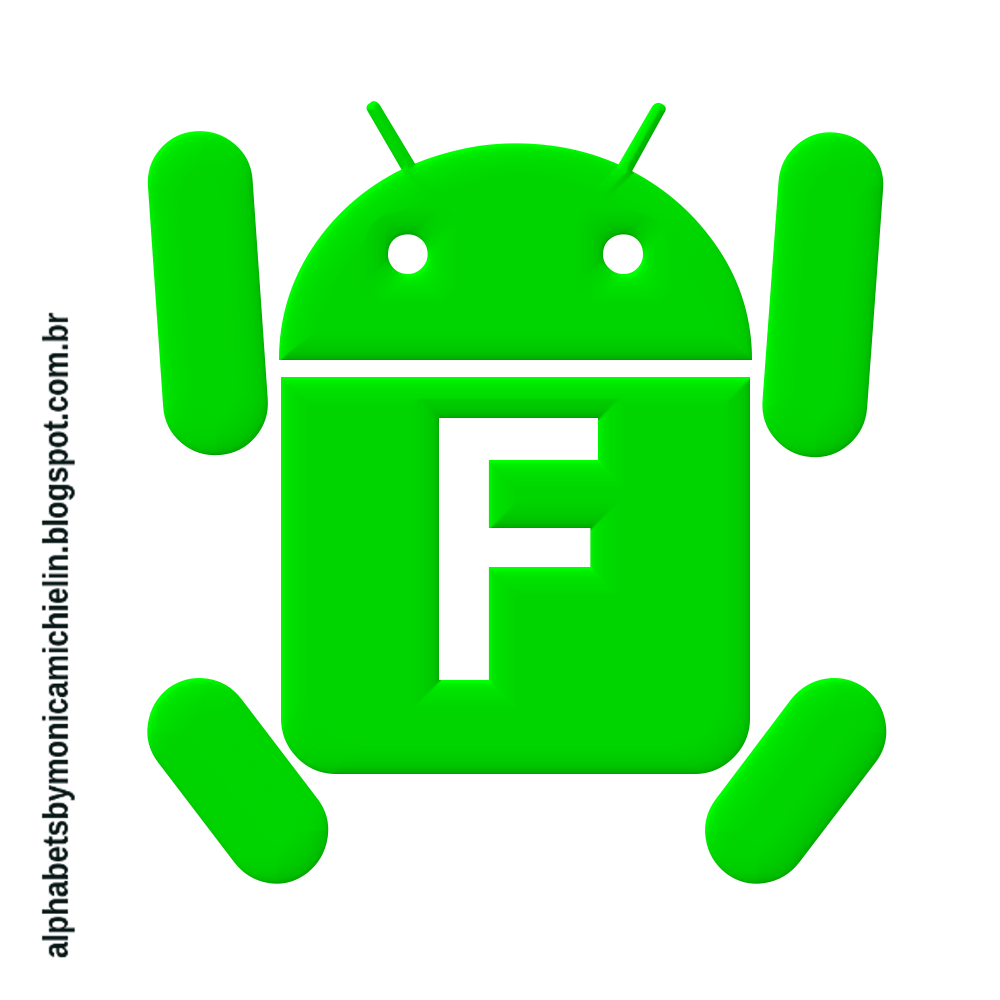 M. Michielin Alphabets: #ANDROID ALPHABET