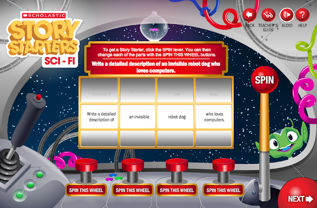 Story Starter Generator - A Teacher, Coach & Dad