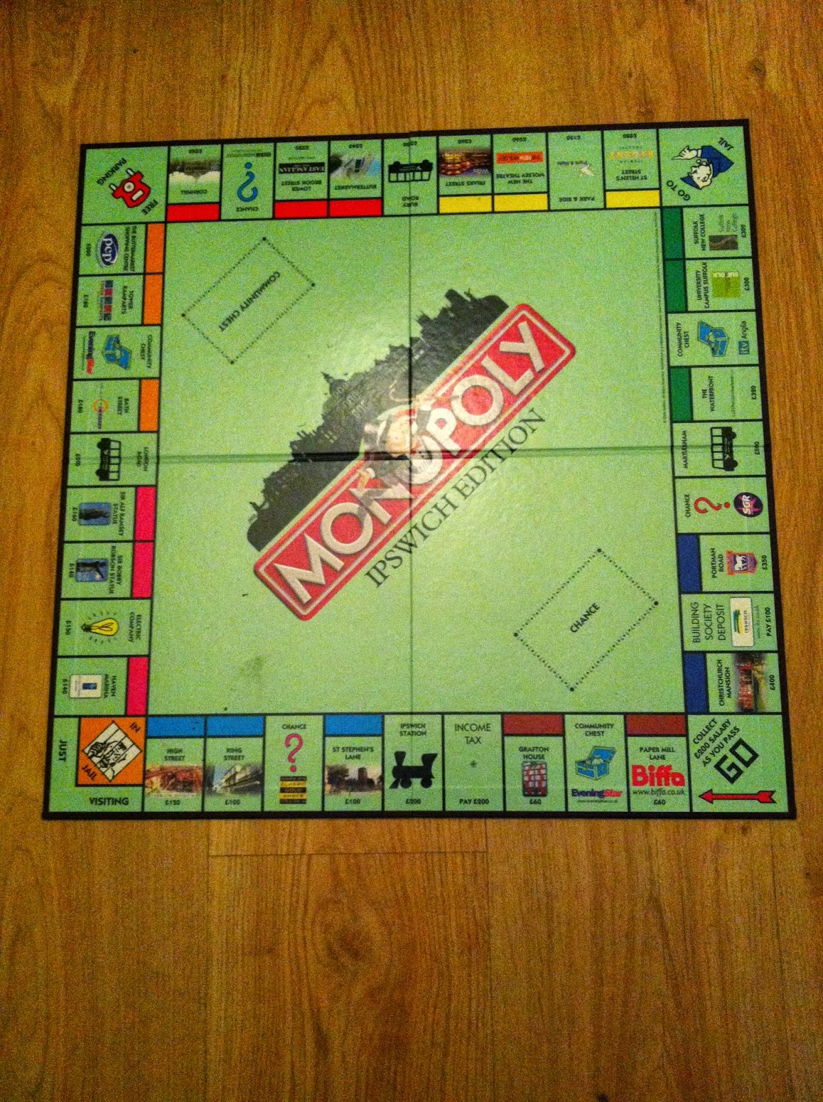 Kissing Gates and Cow Fields: Ipswich Brompton Monopoly part 2