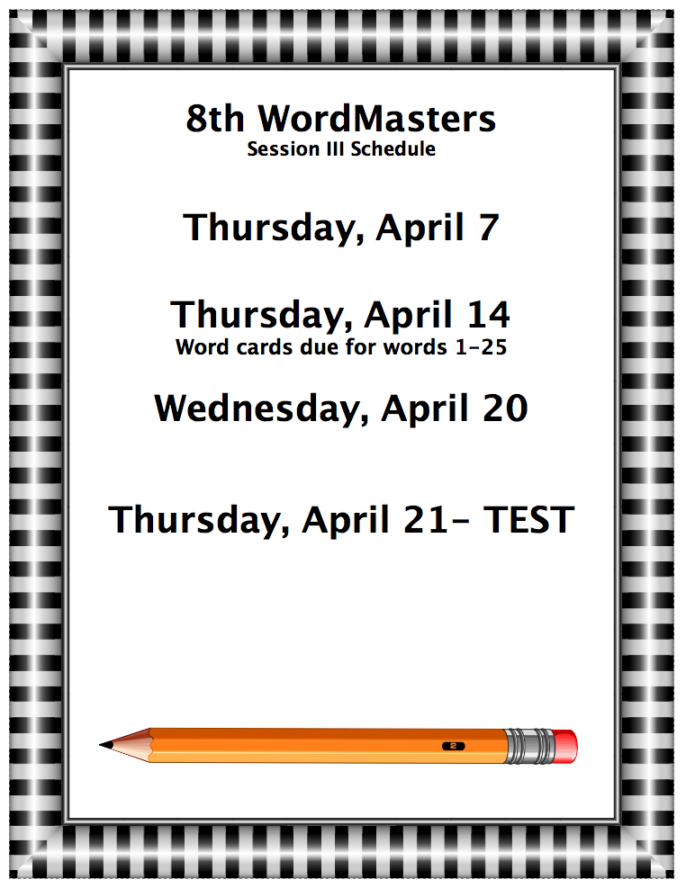 Ames Middle School Extended Learning Program: 7th and 8th WordMaster ...