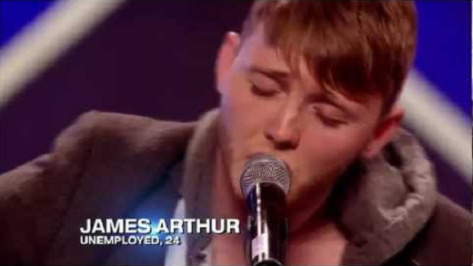 A audição de James Arthur em 2012, vencedor do X Factor UK - Best of ...