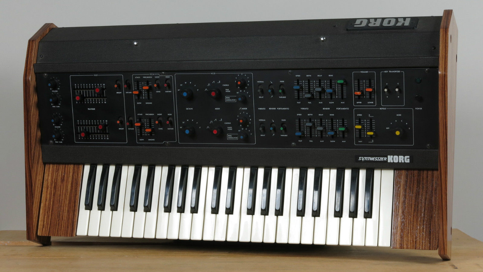 Matrixsynth Korg 800dv Maxikorg Vintage Analog Synthesizer Sn 770377