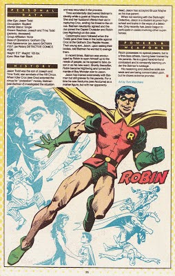 The Dork Review: DC Who's Who: Robin