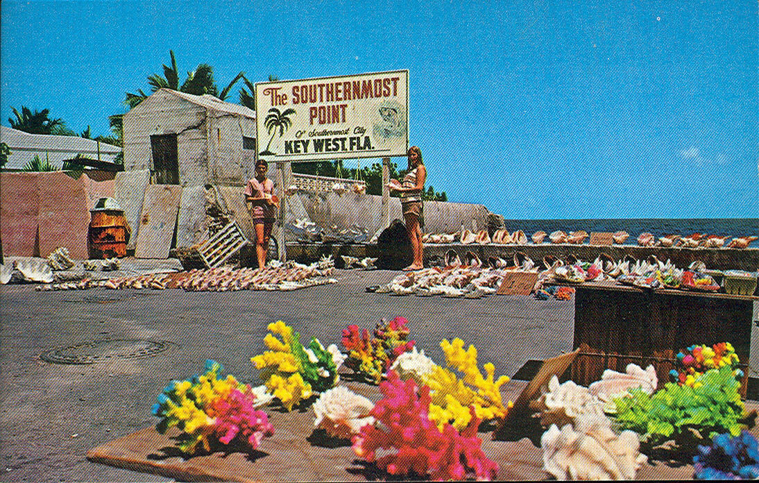 Vintage Travel Postcards: Florida Keys