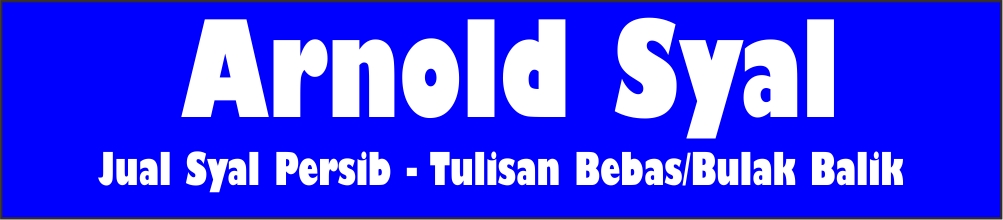 0812 2245 1933 / ARNOLD SYAL / SYAL PERSIB