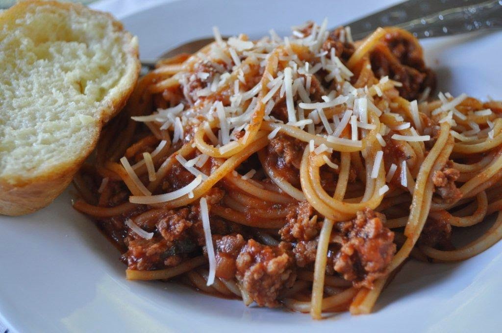 The Friday Friends: Spaghetti #1 -- Friday Friend Cookbook recipe #17