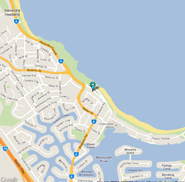 Bikers_from_downunder: My location : Mooloolaba CBD