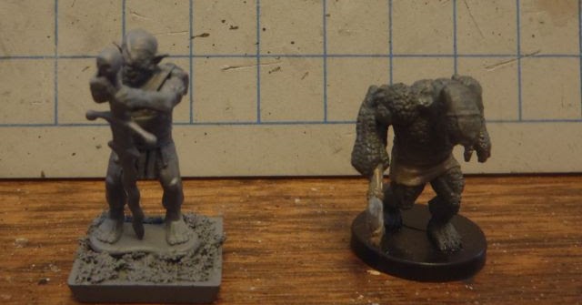 Dungeon Fantastic: Norker and Norker Champion - Painting Plans