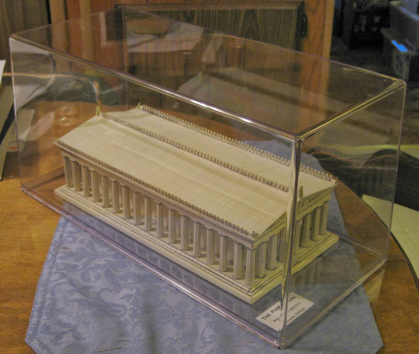 Jim's Junk!: Paper Landmarks Parthenon card stock model kit; Not for ...