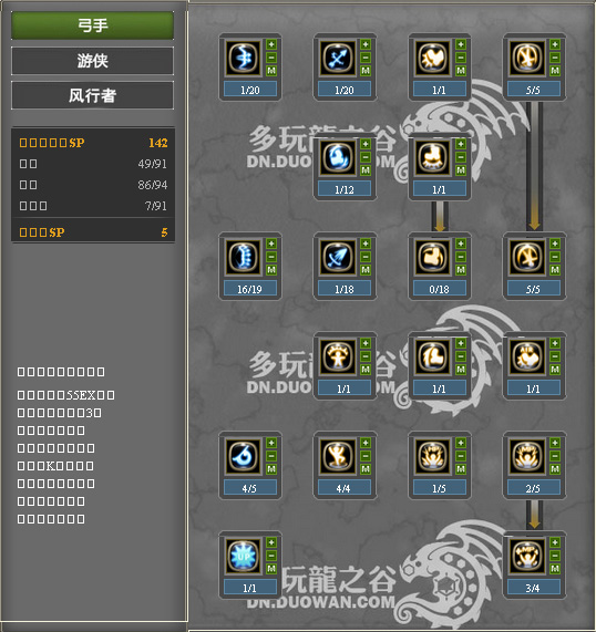 DragonNest Guide: Acrobat to Windwalker Lv 50 T4 Skill Build