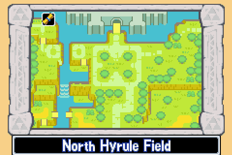 Hyrule Map: Detonando! The Legend of Zelda: The Minish Cap - Do ...