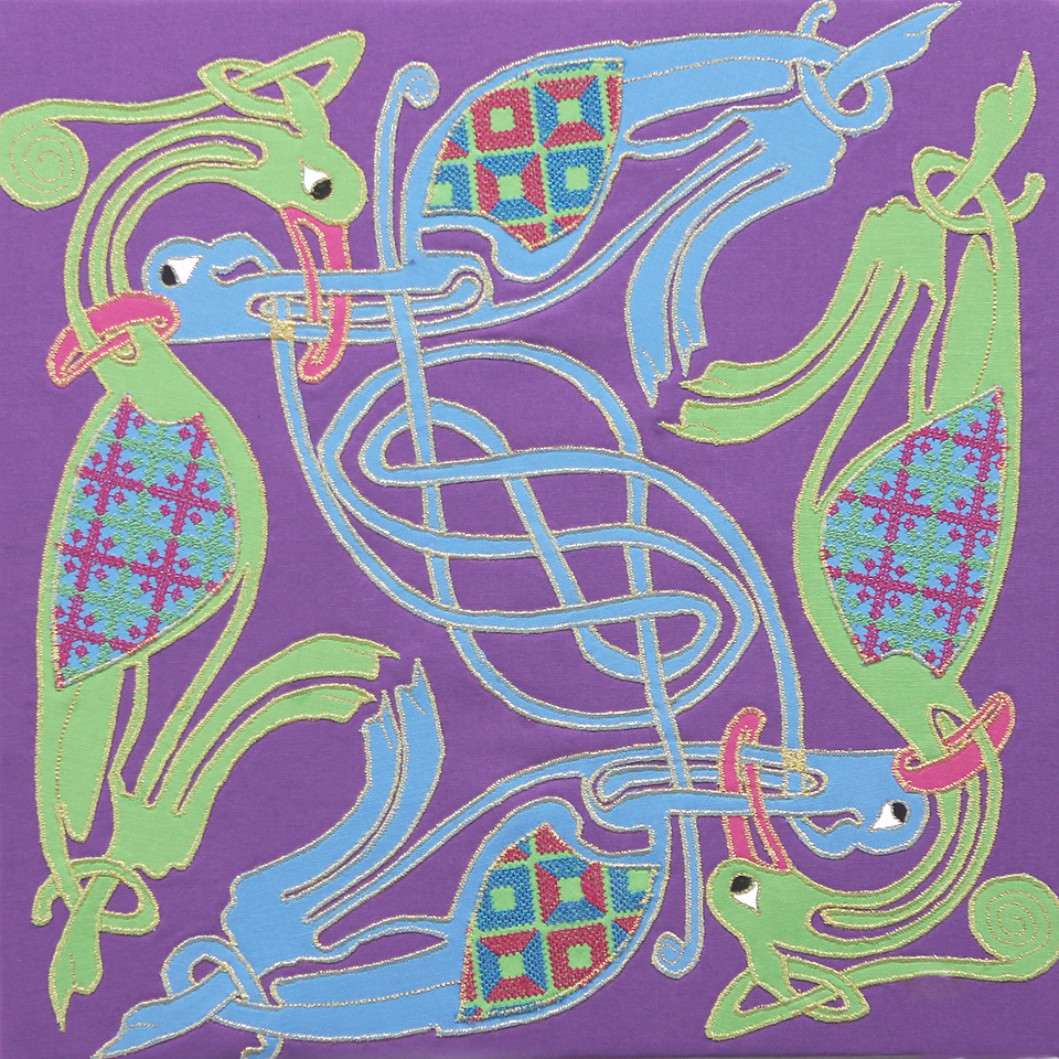 Material Mavens: Rita's Interwoven: A Zoomorphic Design