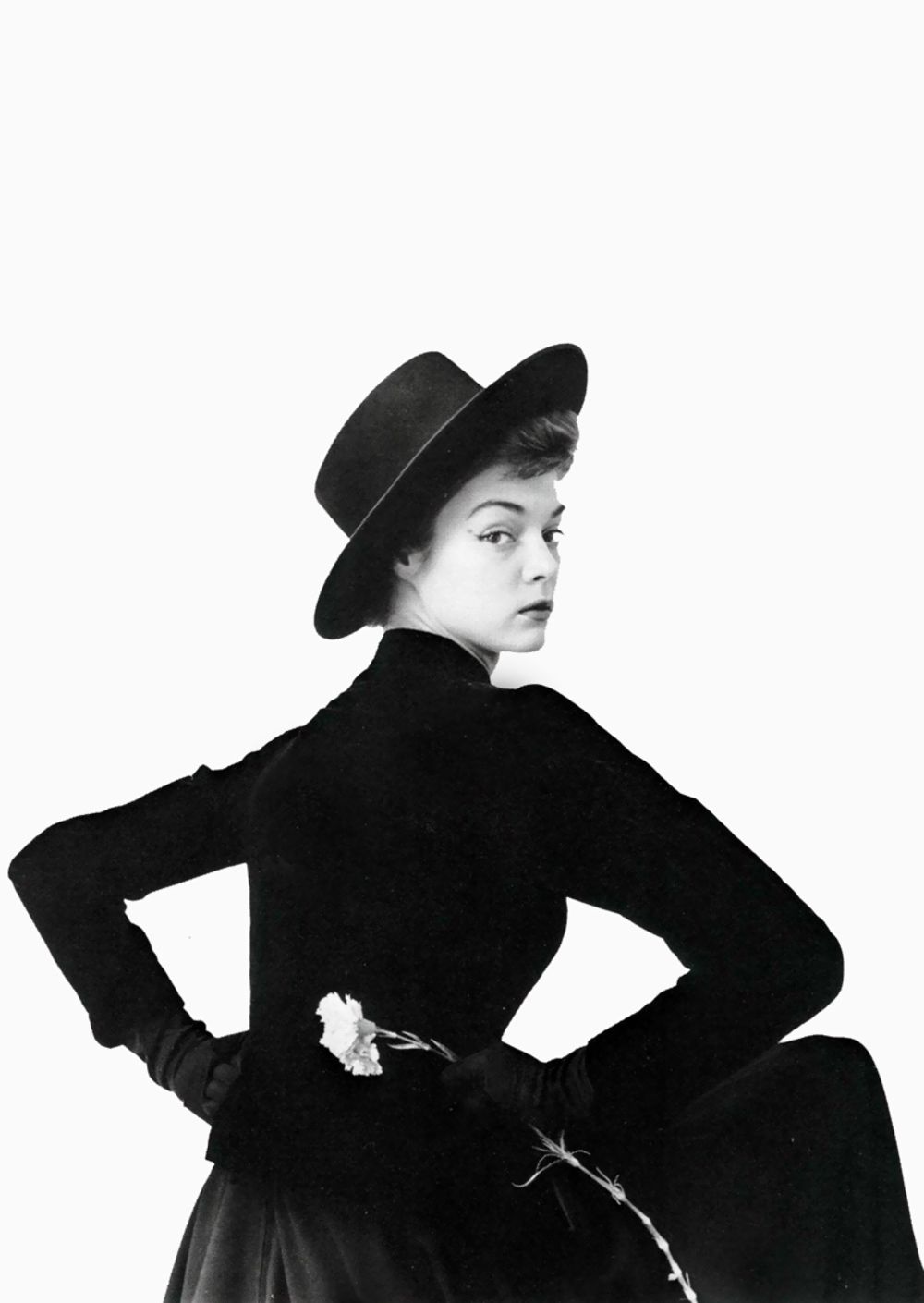 40 Stunning Black and White Photos of Jean Patchett, a Model Who Helped ...