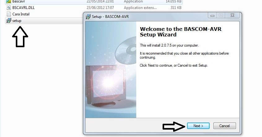 Bengkel Elektronik: Tutorial Membuat Program Lampu Berjalan Menggunakan Aplikasi Bascom AVR