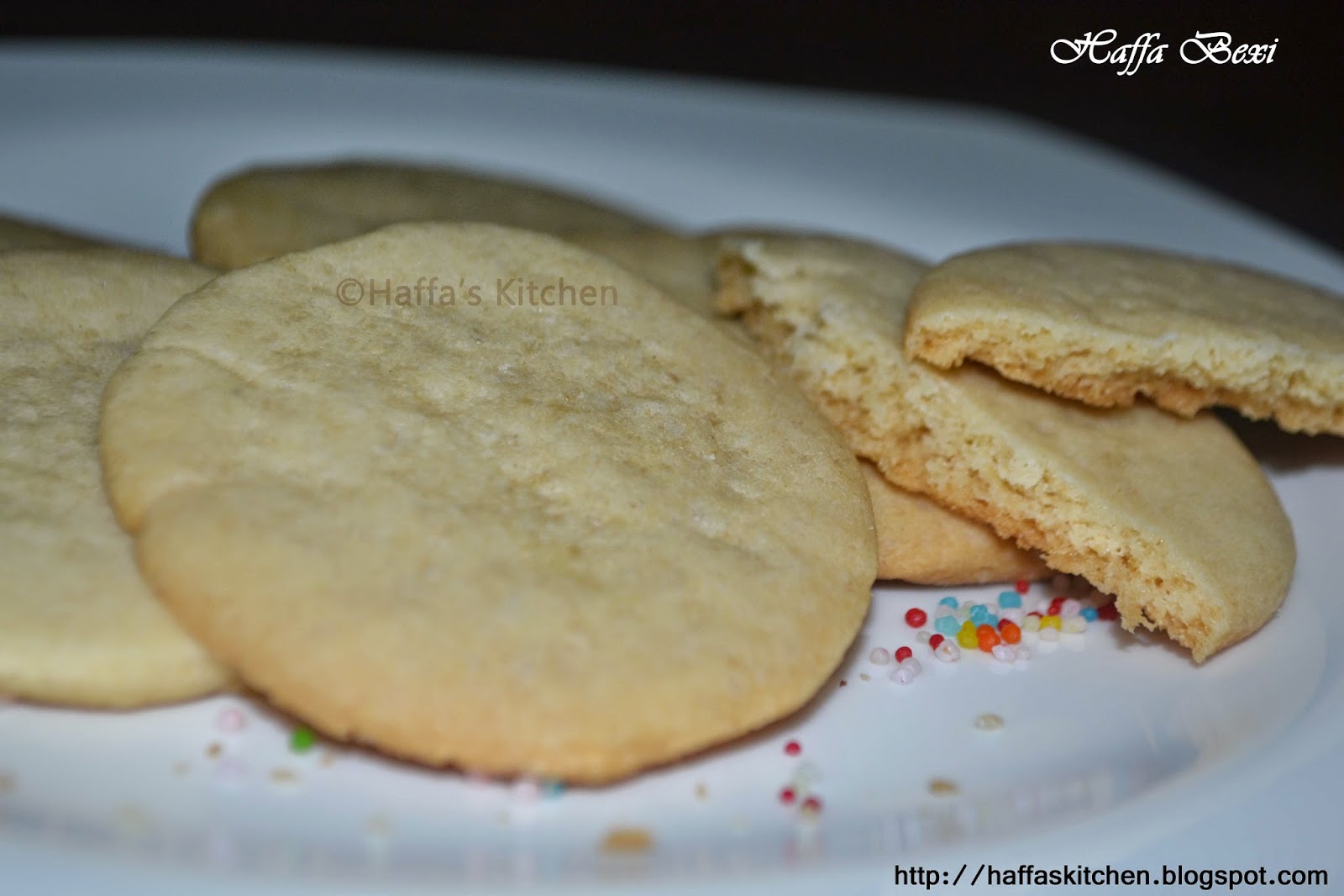 Simple Butter Cookies | Haffa's kitchen adventures