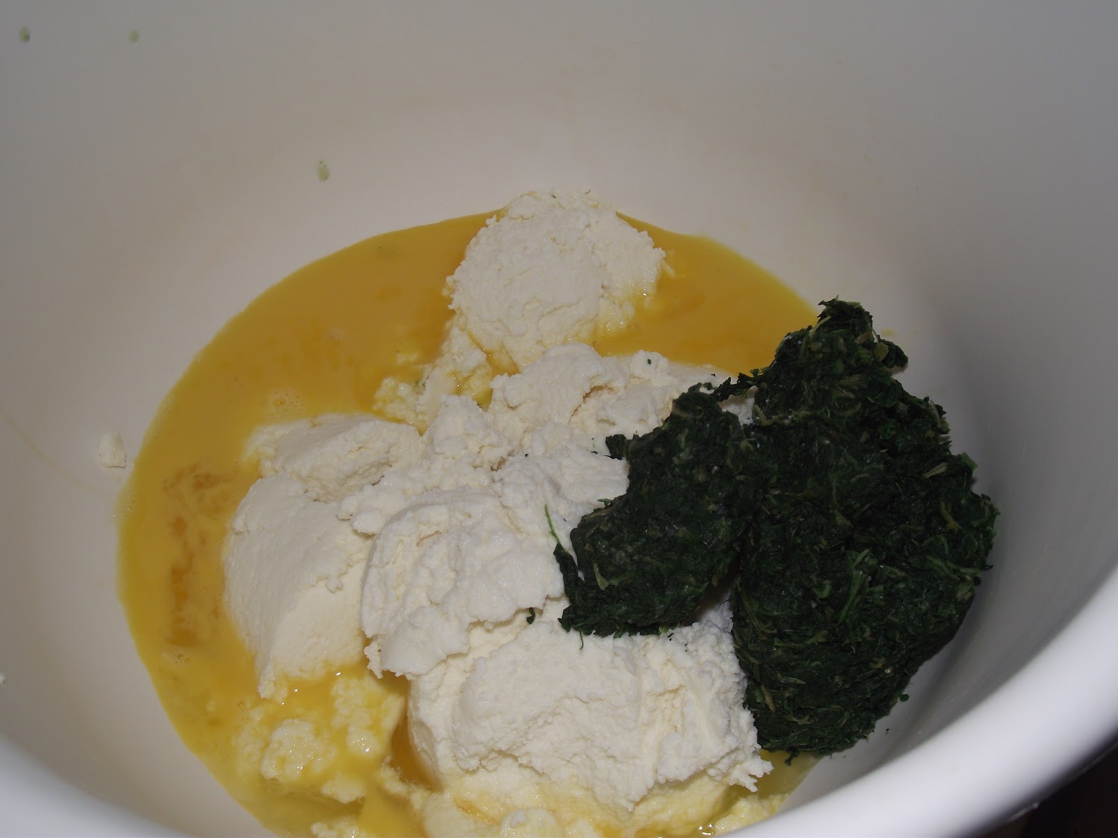 The Unabashed Kitchen Wench: Spinach and Feta Casserole