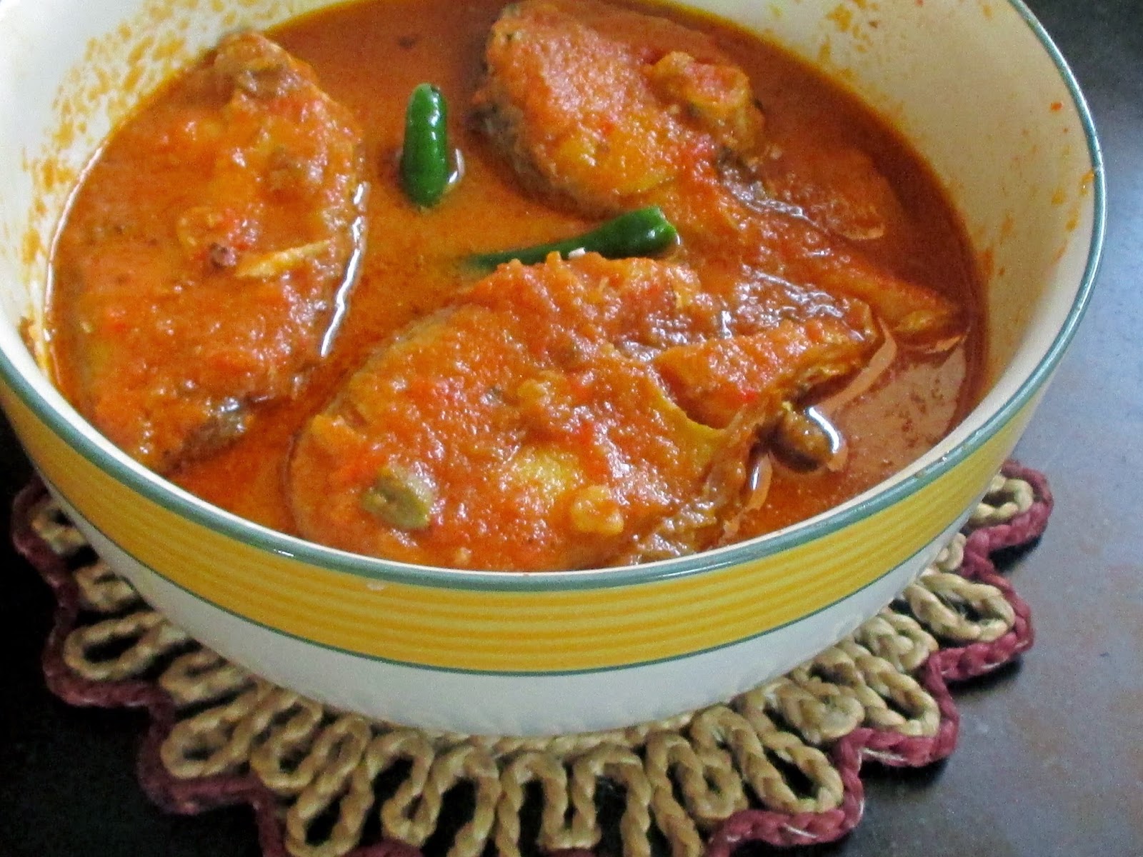 For the Love of Food : Bhetki Macher Kalia