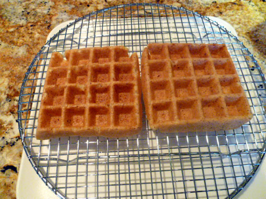 LEMON CHIFFON CAKE: Almond Flour Pancakes or Waffles