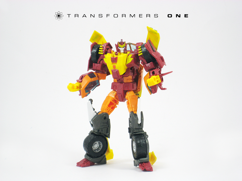 Transformers Square One: Transformers Cloud Hot Rodimus