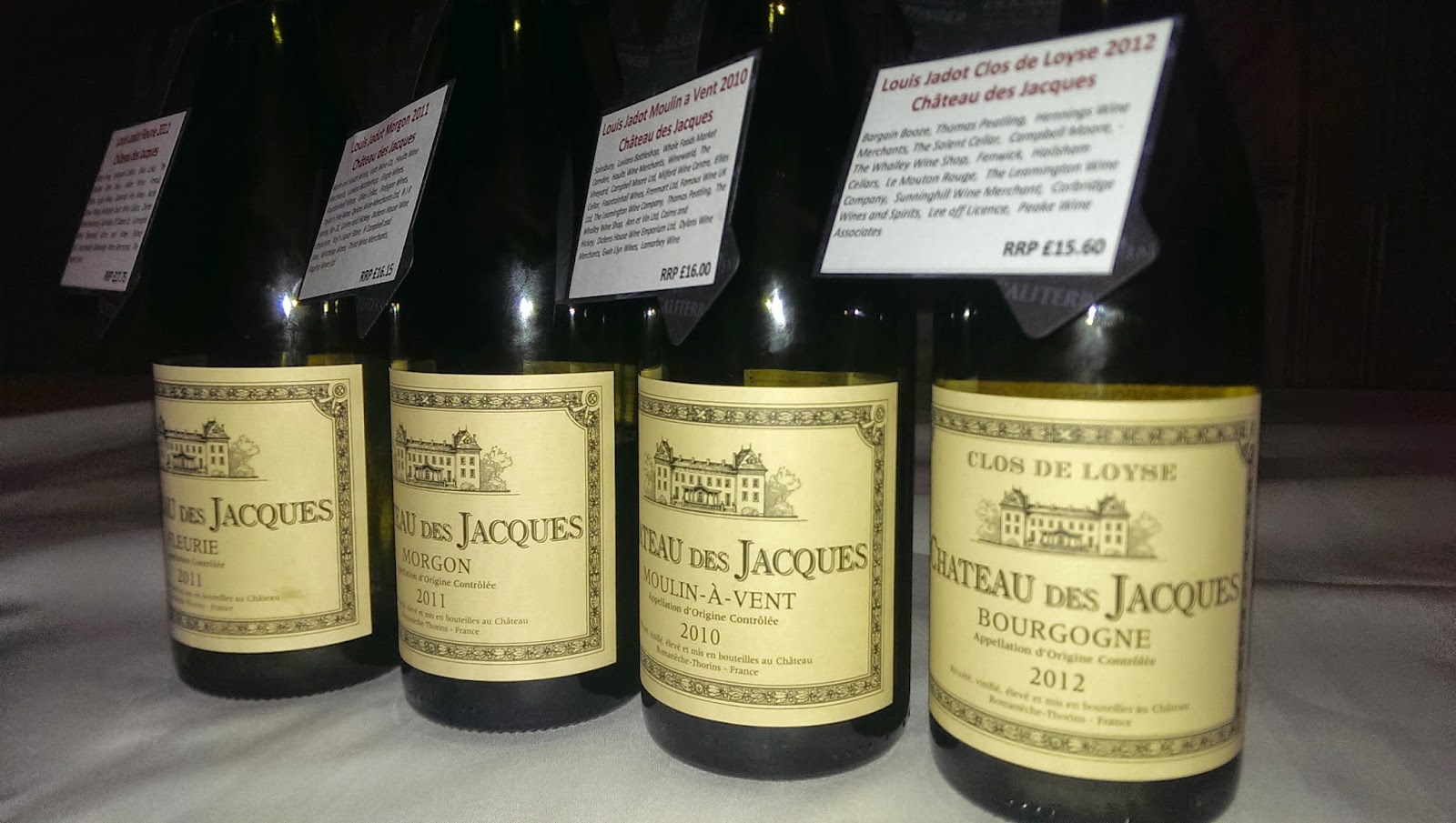 The Cambridge Wine Blogger: Three Decades of Chateau des Jacques